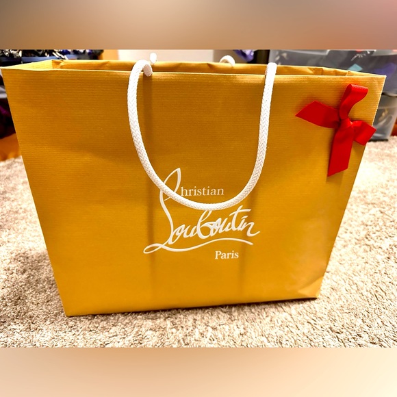 Christian Louboutin | Bags | Rare Christian Louboutin Gift Bag Special ...